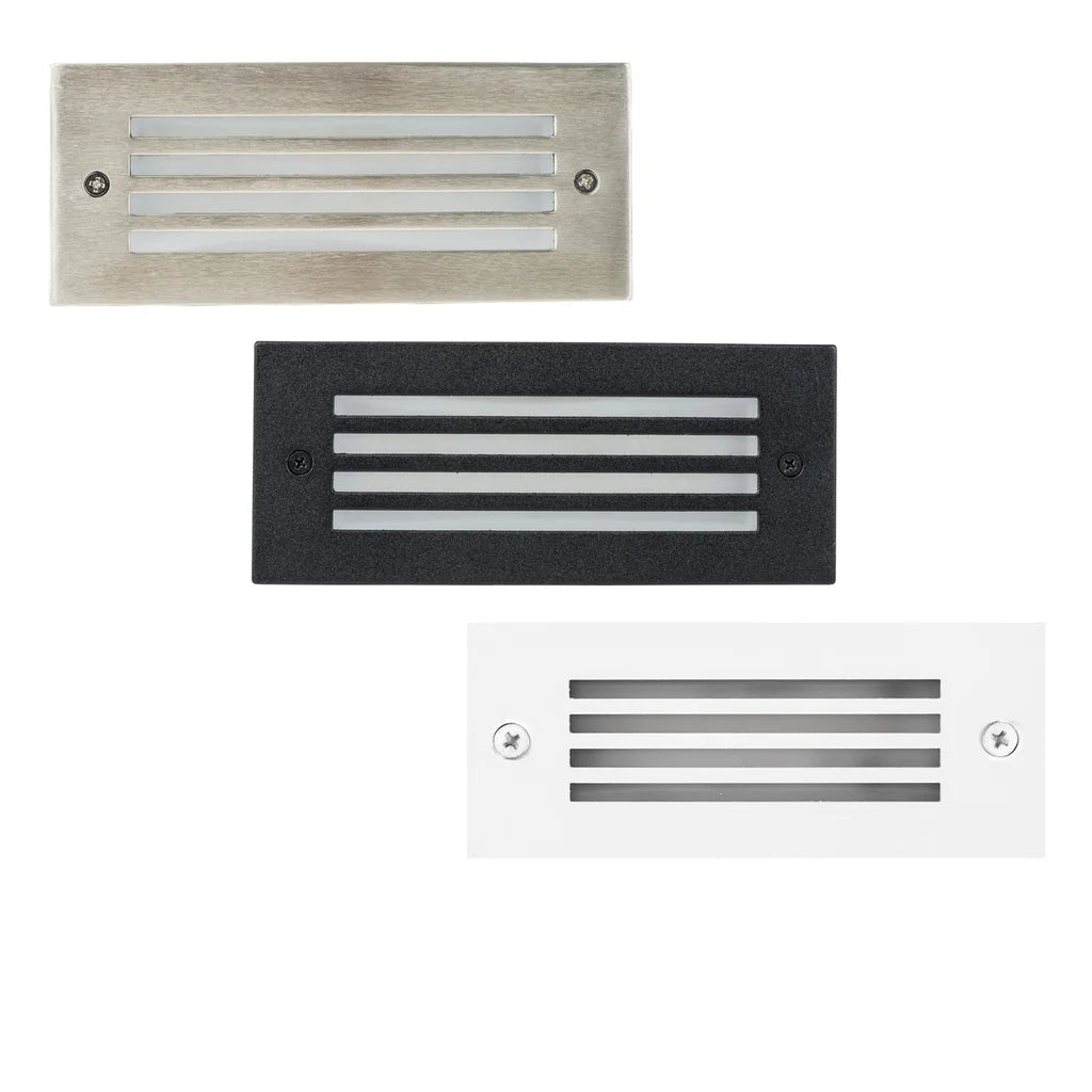 Bata Plain LED Brick Light in Black, SS 316 or White CCT Havit Lightin
