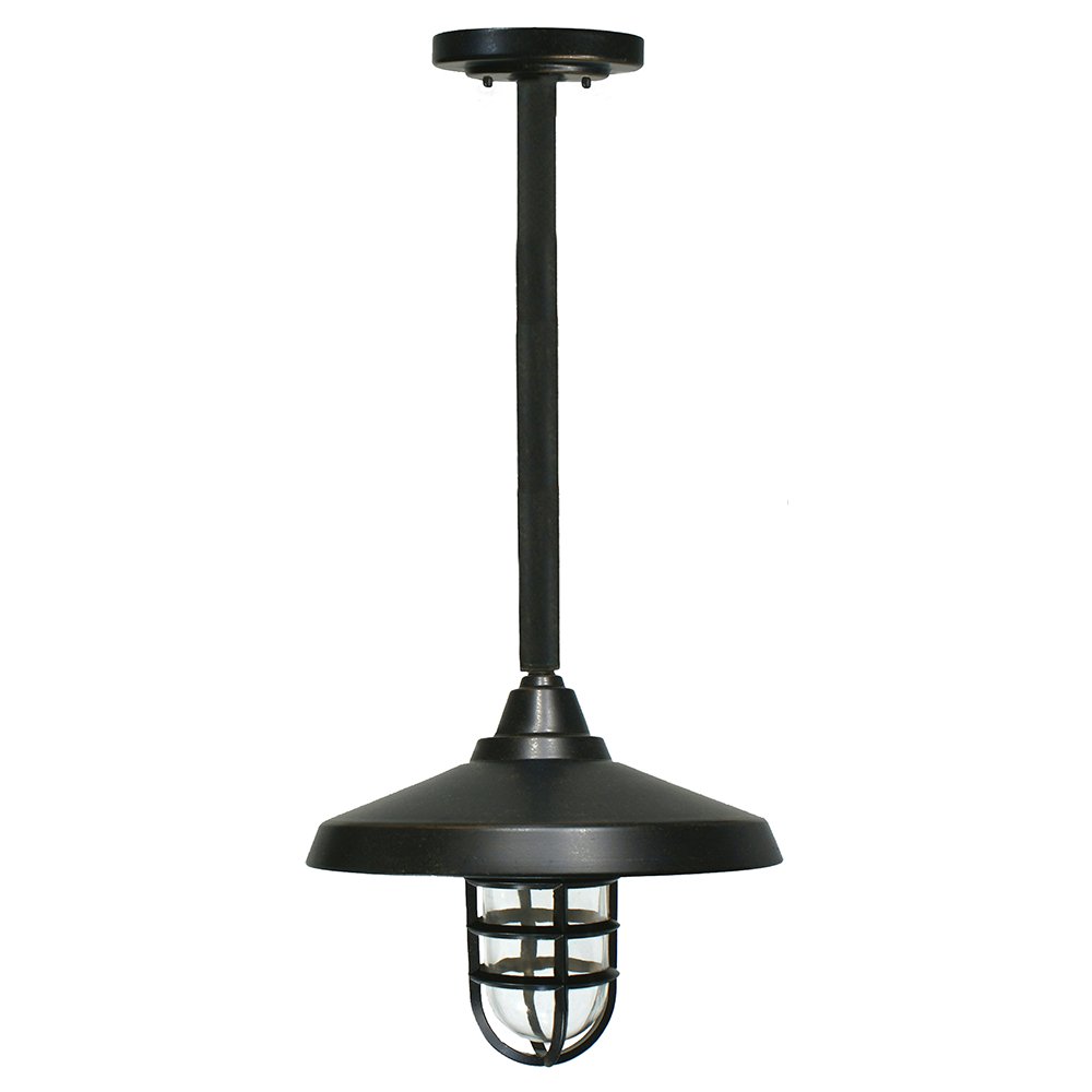 DECKHOUSE Rod 1 Light Antique Bronze Pendant Light