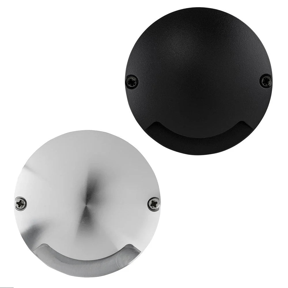 Dome one Way LED Deck Light CCT 3w Aluminium Black, Silver Havit Light