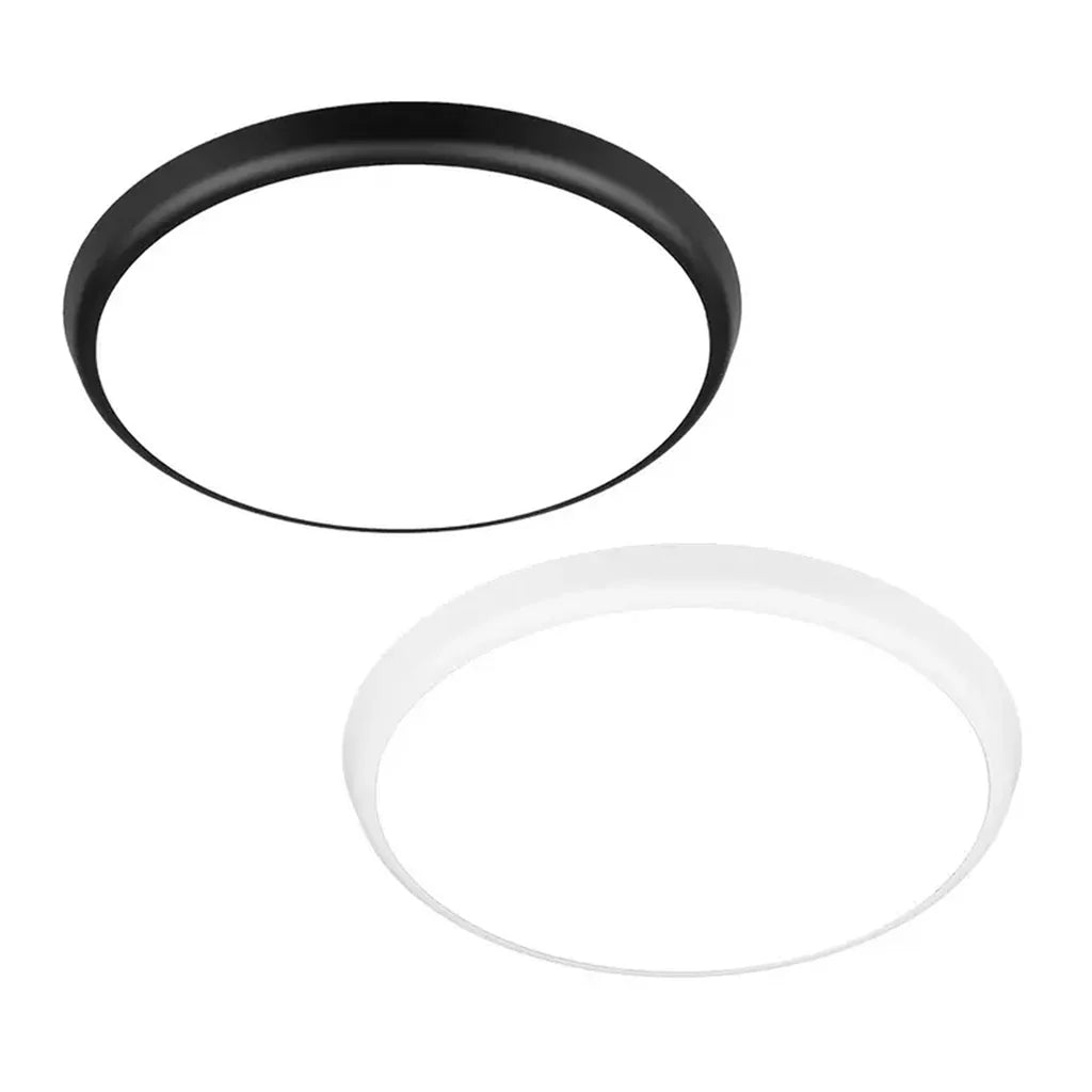 Luna ST18 LED Oyster Light CCT 18w Black, White