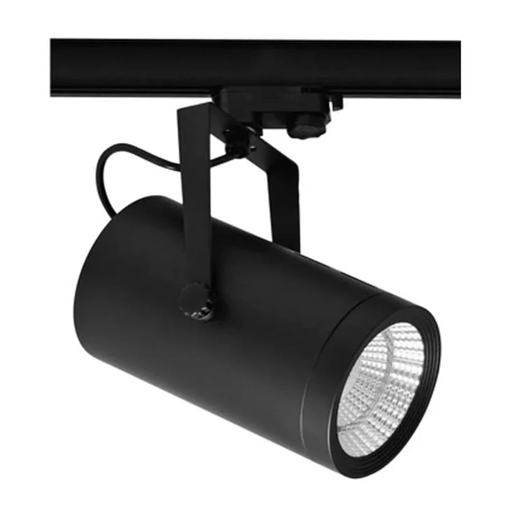 XTL40 40w LED Spot Track Light in Black, White or Silver (3000k / 4000