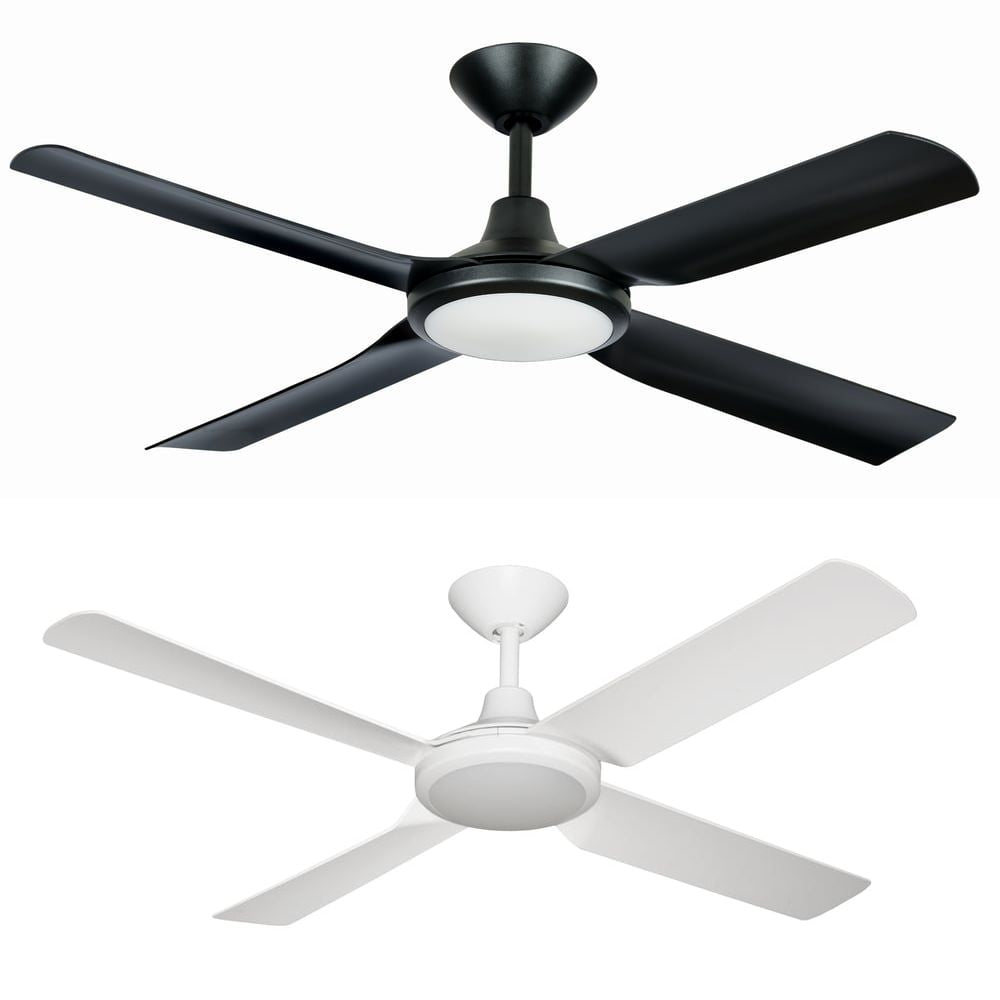 Hunter Pacific NEXT CREATION V2- 4 Blade 52" DC Ceiling Fan With Light