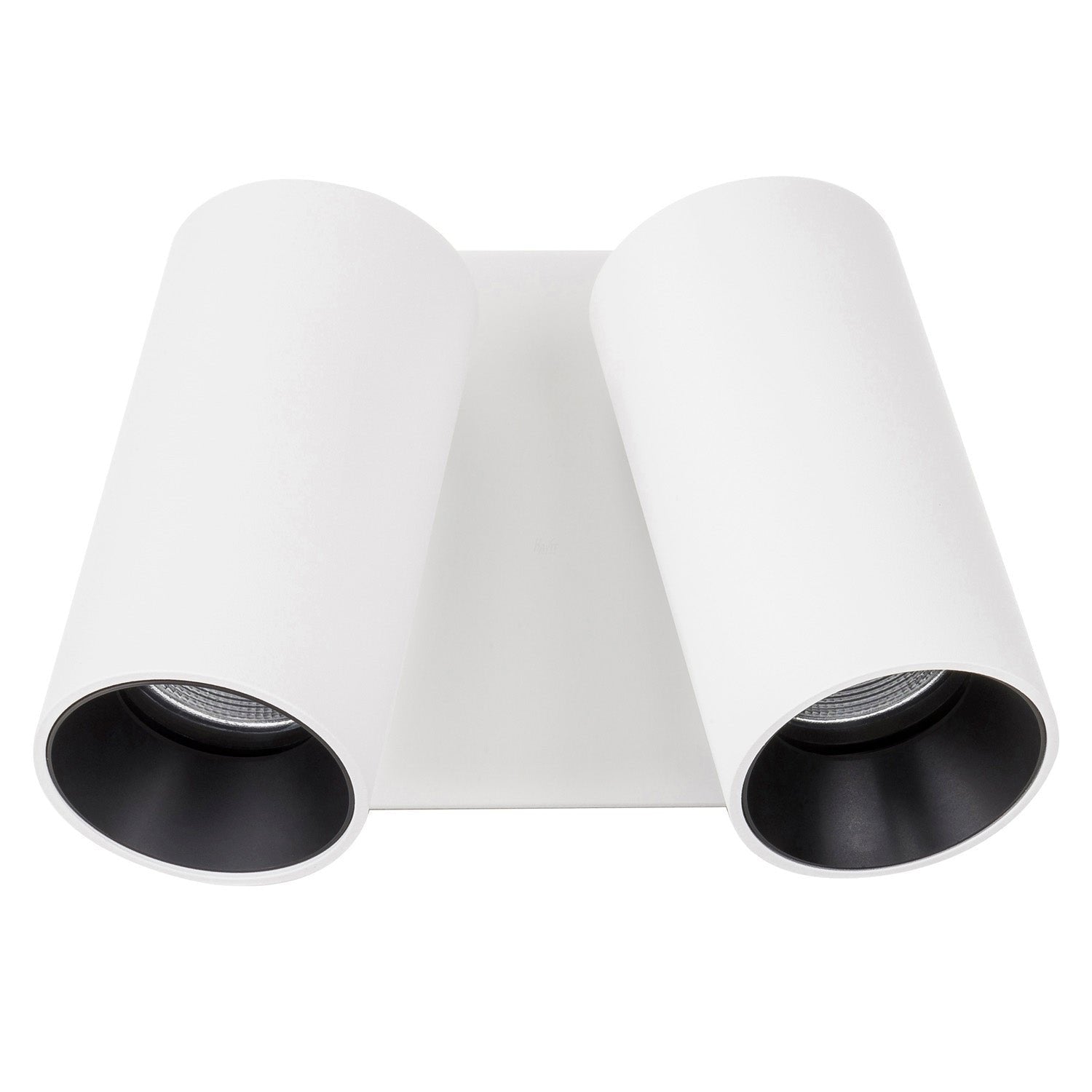 Revo Double Adjustable LED Wall Light - Black/White